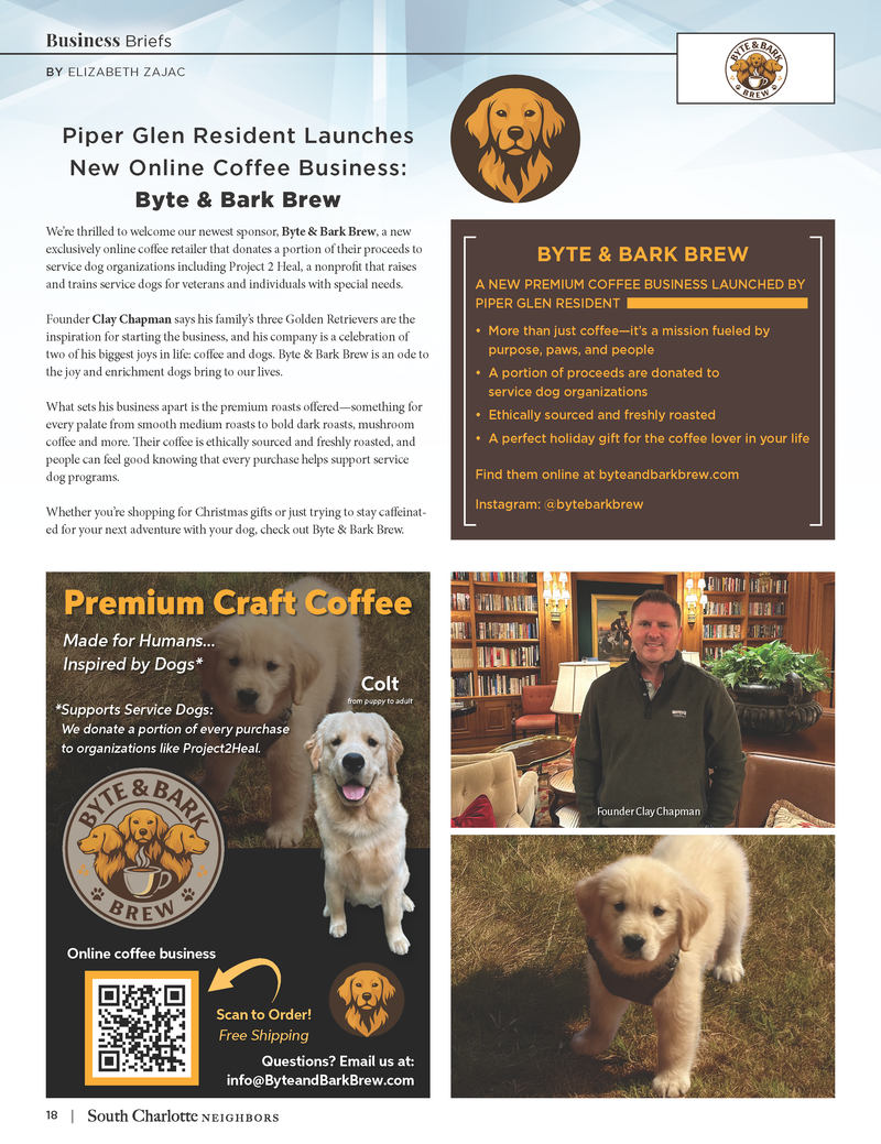 Byte & Bark Brew | Coffee Made for Humans. Inspired by Dogs.
